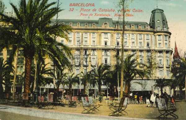 Blog del Museu Nacional d'Art de Catalunya » The “Hotel Colón”. The ...