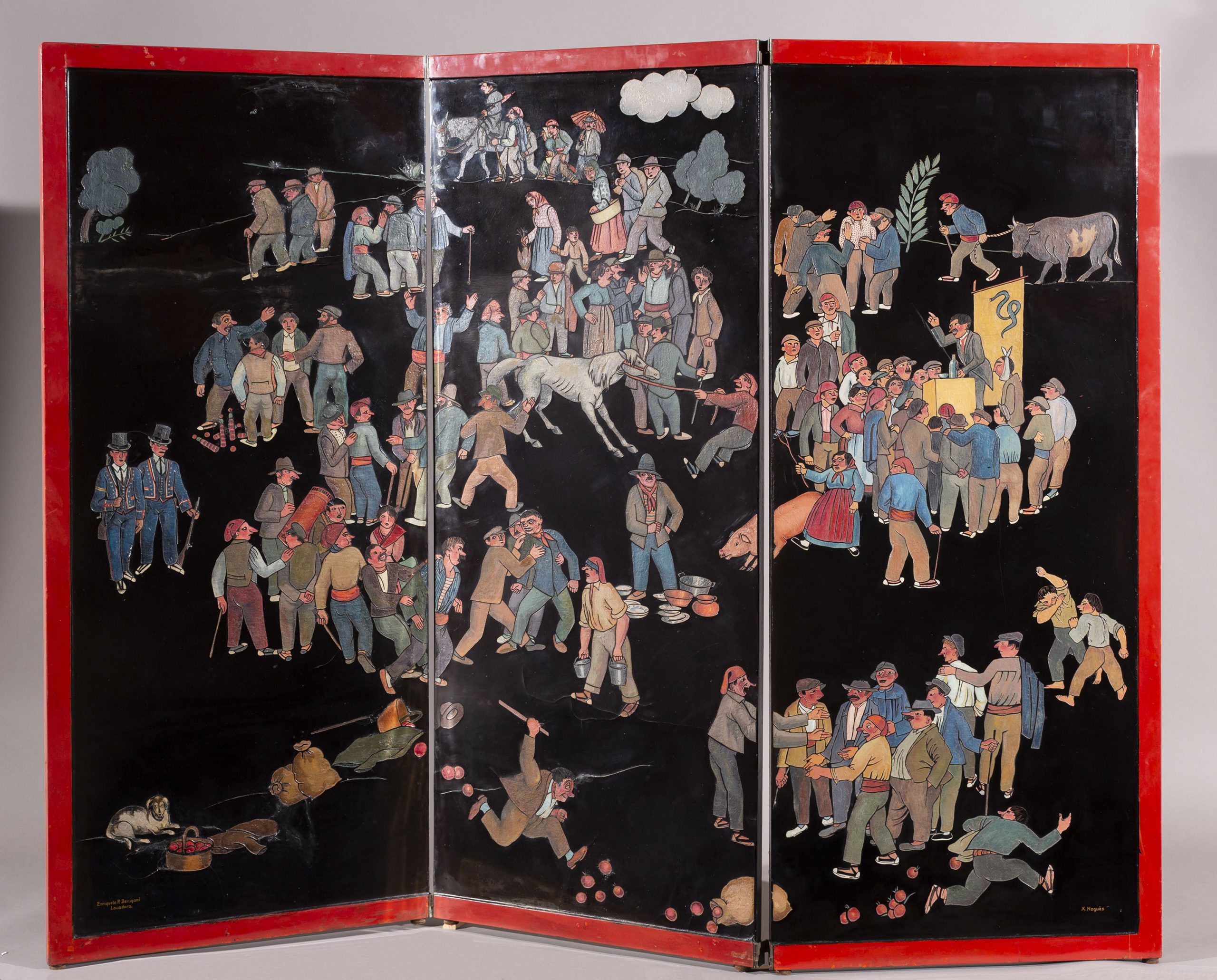 Blog del Museu Nacional d'Art de Catalunya » El mercado de Calaf: la ...