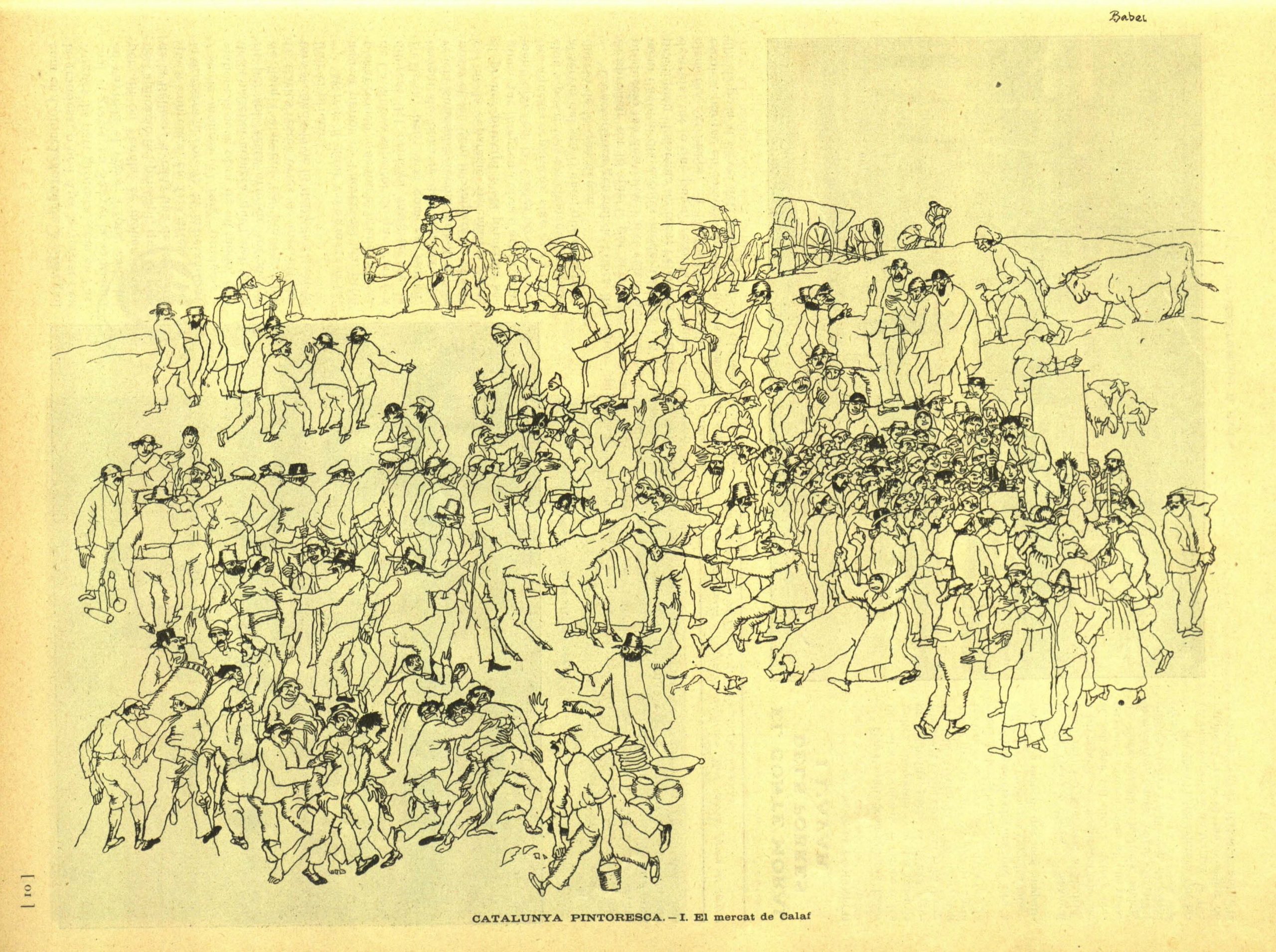 Blog del Museu Nacional d'Art de Catalunya » Calaf Market: the ...